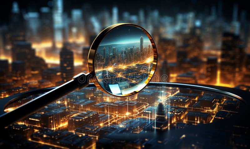 Data Visualization, Close Up Technology Digitalization, Optimization of ...