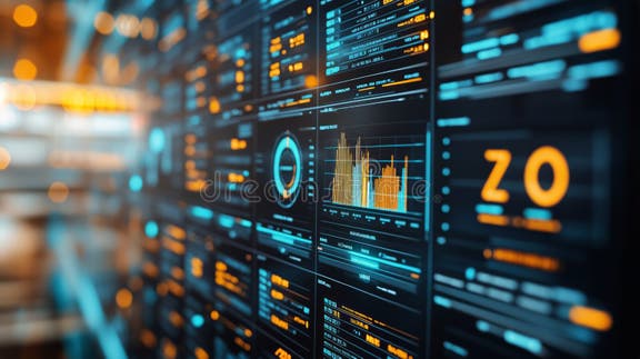 Data Visualization Dashboard Displaying Analytics and Statistics for ...