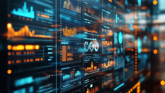 Data Visualization Dashboard Displaying Analytics and Statistics for ...