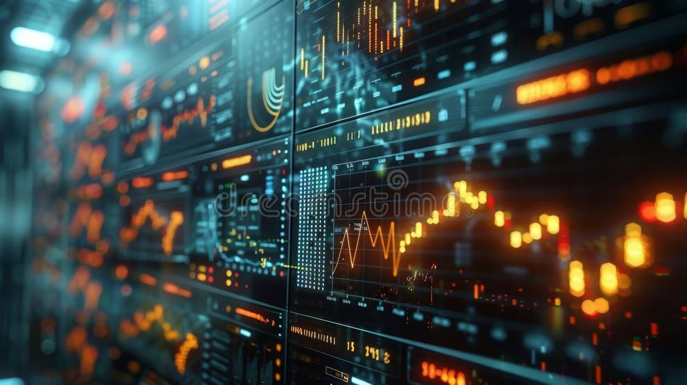 Data Visualization Dashboard Displaying Analytics, Trends, and ...