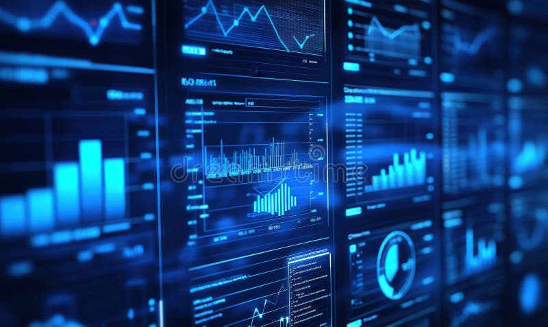 Data Visualization Dashboard With Interactive Graphs And Charts For Analytics And Business