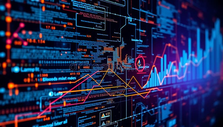 Data Visualization, Digital Graphs, Information Technology, Data ...