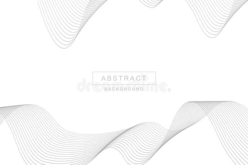 Data Visualization Dynamic Wave Pattern Vector Stock Vector