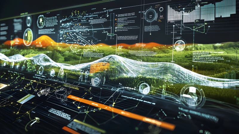 Data Visualization Event Digital Landscape Infographic Technology ...