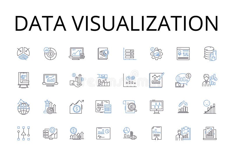 Data Visualization Line Icons Collection. Information Display, Graphic ... Data Visualization Line Icons Collection. Information Display, Graphic ...