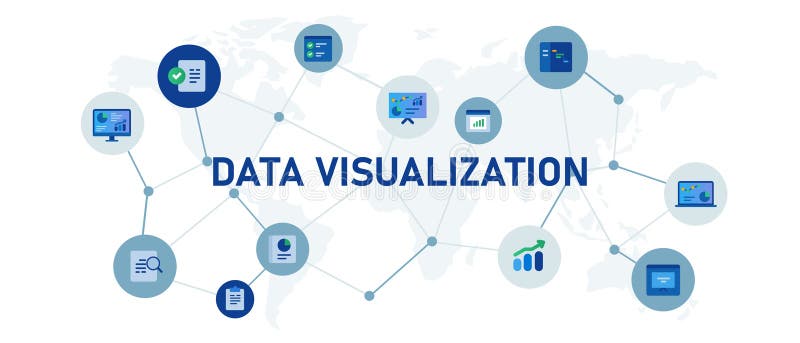 Data Visualization Metrics Analytics Visualization Concept Banner ...
