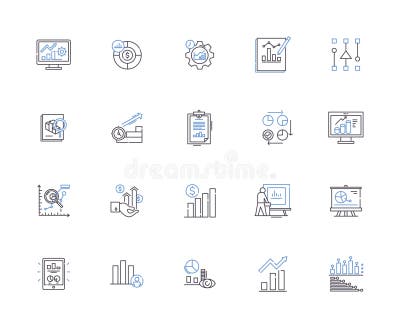 Data Visualization Outline Icons Collection. Data, Visualization, Chart ...