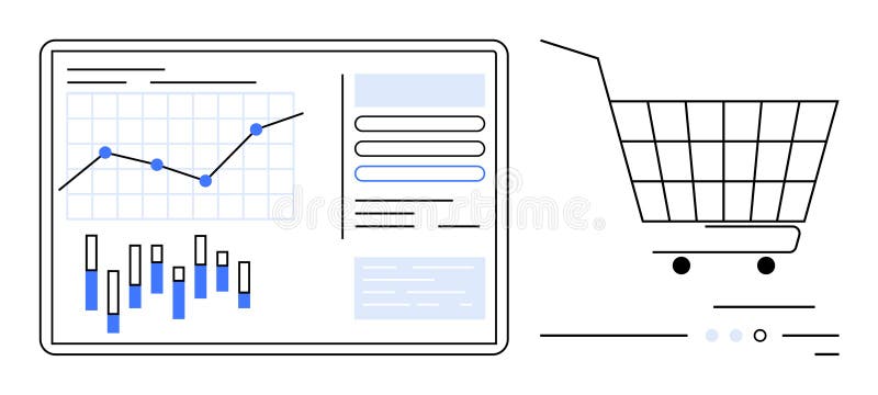 Data Visualization and Shopping Cart Design Representing E-commerce ...