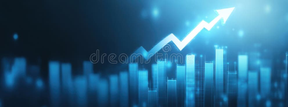 Data Visualization Showing Upward Trends with Graphs and Bars ...