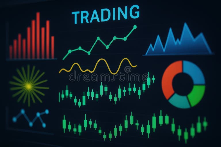 Data Visualization of Trading Analytics with Various Graphs and Charts ...