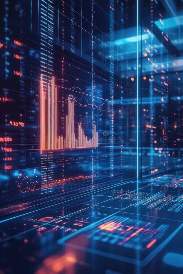 Data Visualization, a Visual Data Display Featuring a Data Table and a ...