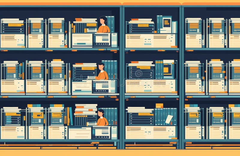 Data Warehousing Concept stock image. Image of servers - 341284417