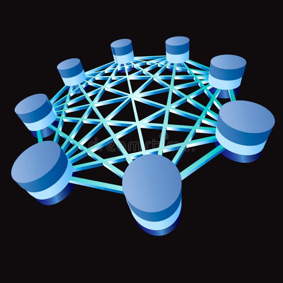 Database Cylinders Stock Illustrations – 119 Database Cylinders Stock ...