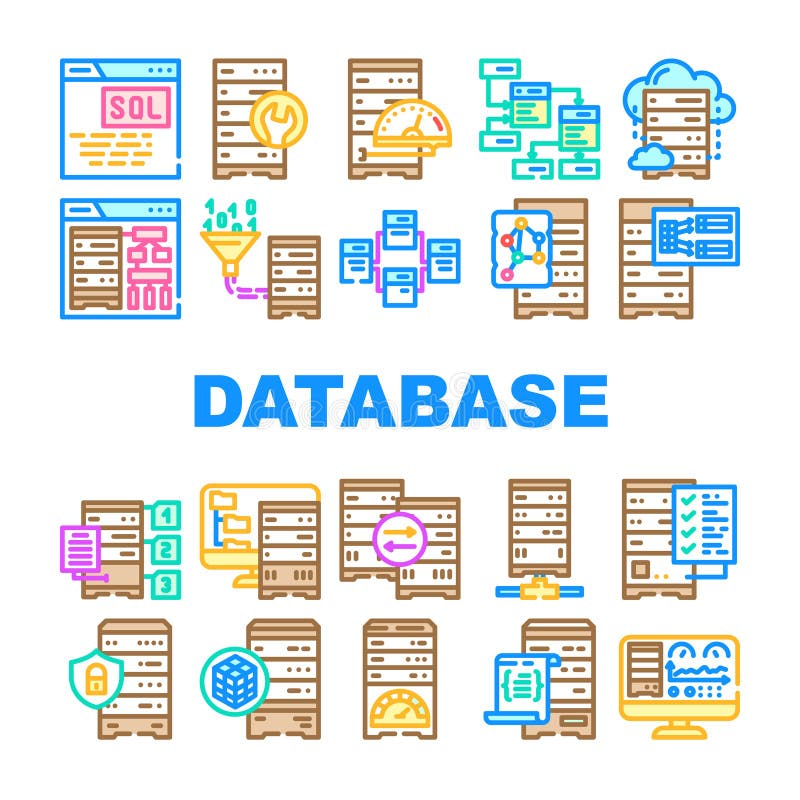 Database Administrator Concept. Admin or Manager Working Stock Vector ... Database Administrator Concept. Admin or Manager Working Stock Vector ...