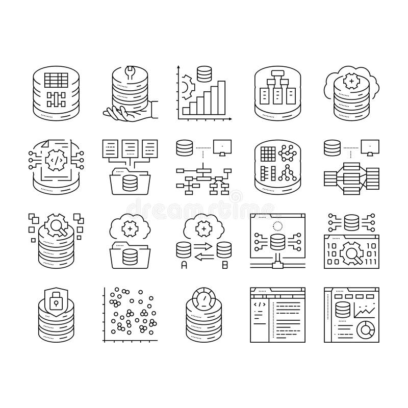 Database Administrator Concept. Admin or Manager Working Stock Vector ... Database Administrator Concept. Admin or Manager Working Stock Vector ...