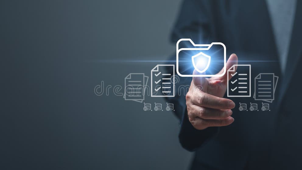 Database Administrators Backup Company Customer Data Concept Databases Computer File