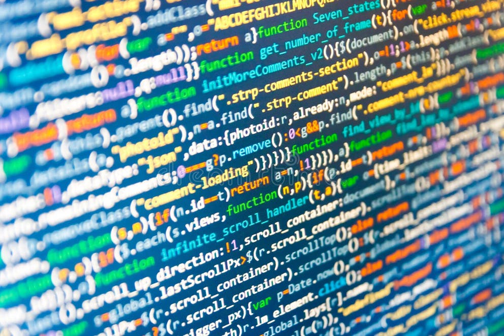 Database Bits Access Stream Visualisation. Admin Access To Data Source Stock Illustration ...