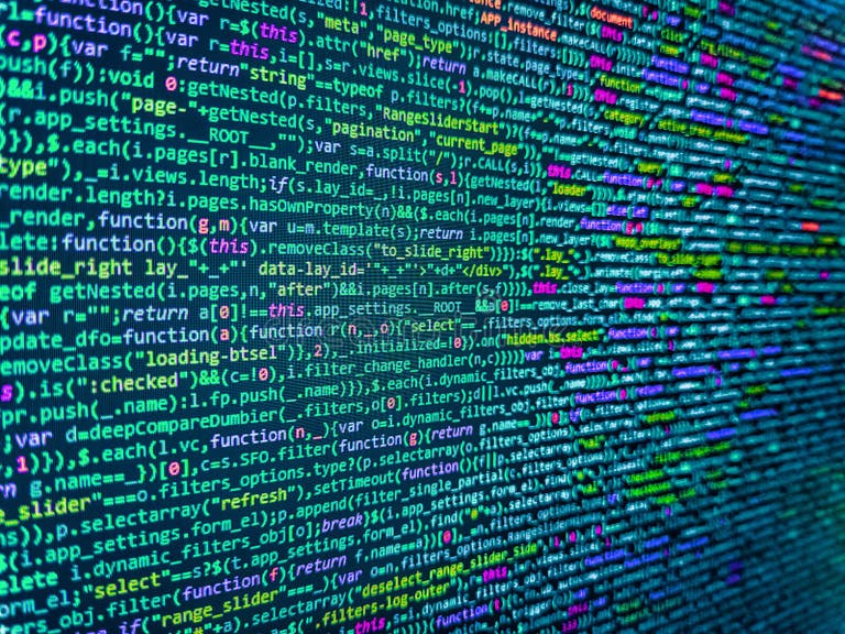 Database Bits Access Stream Visualisation Binary Code Digital Technology Background Tensorflow