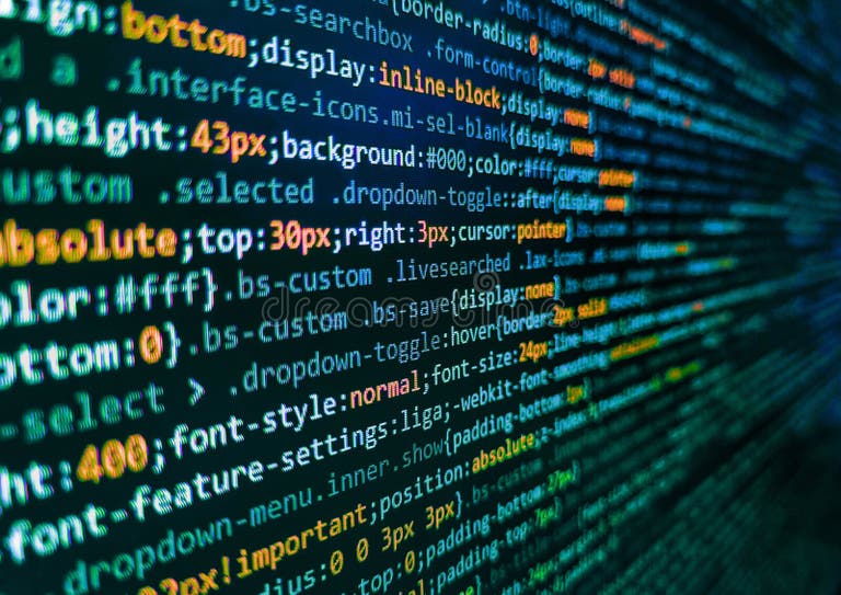 Database Bits Access Stream Visualisation. Internet Connection Stream Flow Concept Stock Photo ...