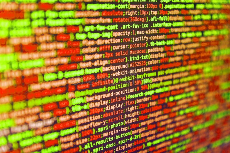 Database Bits Access Stream Visualisation Programming Source Code