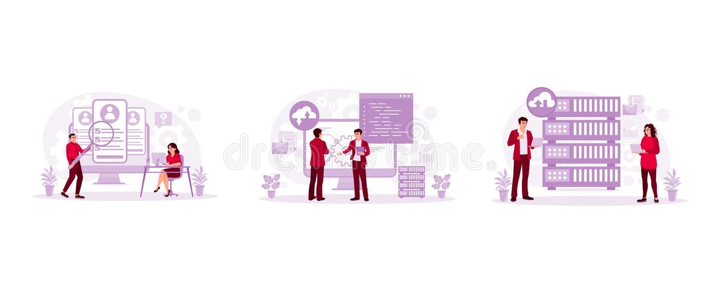 Digitalization Path Stock Illustrations – 33 Digitalization Path Stock ...