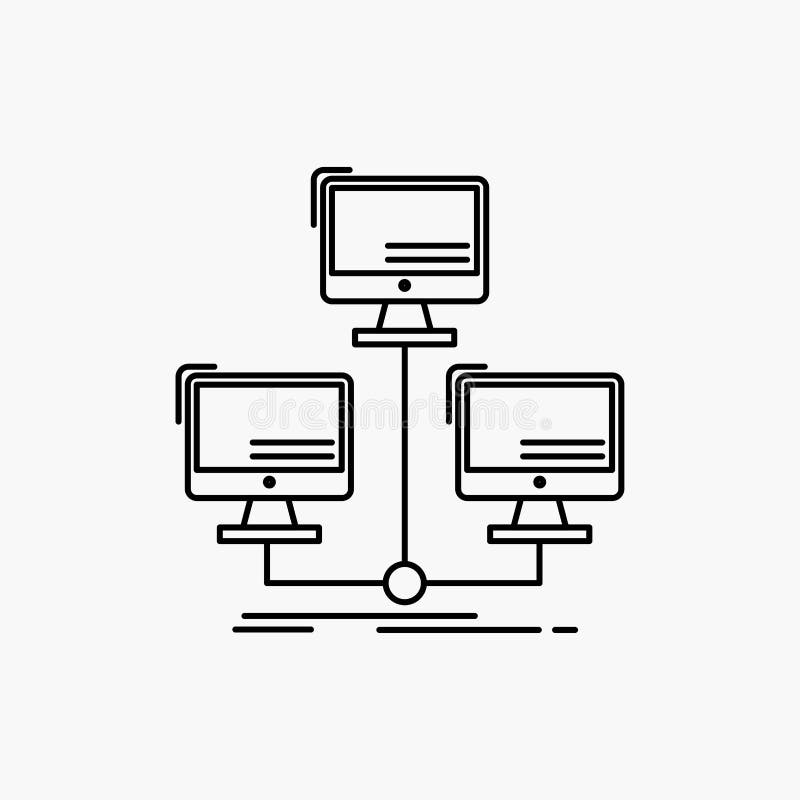 Distributed Computer Network Stock Illustrations – 2,062 Distributed Computer Network Stock ...