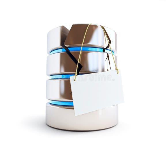 Database form error stock illustration. Illustration of broken - 49181778