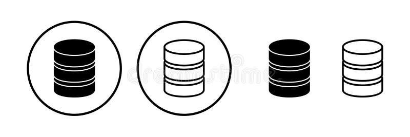 Database Icon . Server Icon. Storage Stock Vector - Illustration of ... Database Icon . Server Icon. Storage Stock Vector - Illustration of ...