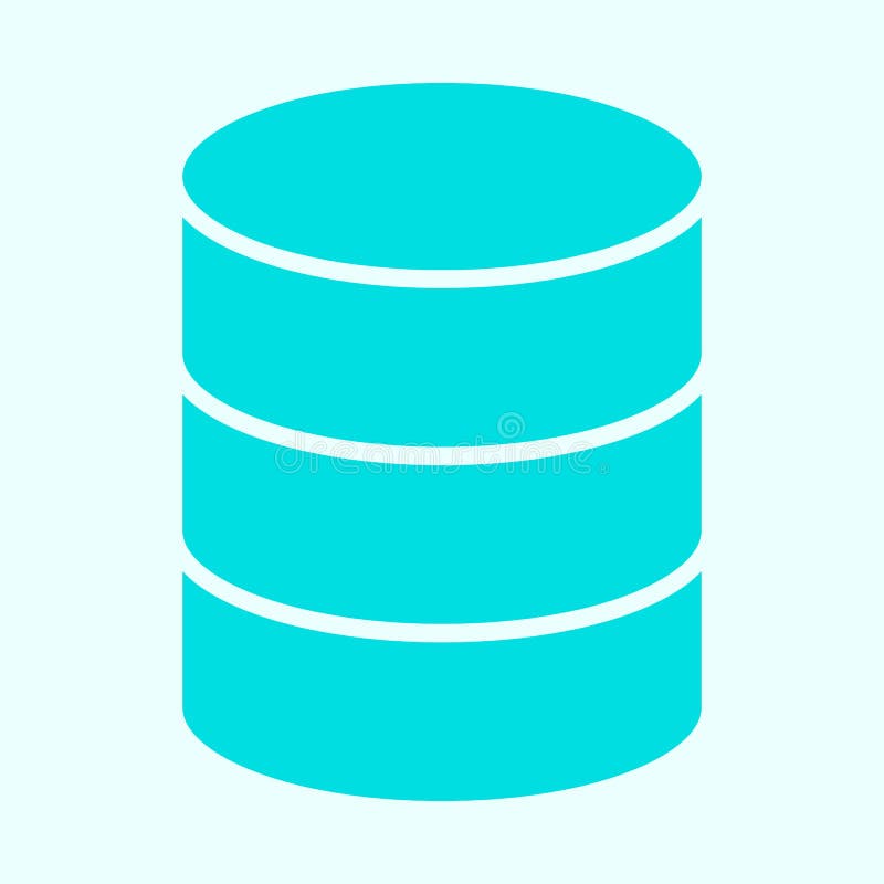 Database Icon. Vector Simple Minimal 96x96 Pictogram Stock Vector ...