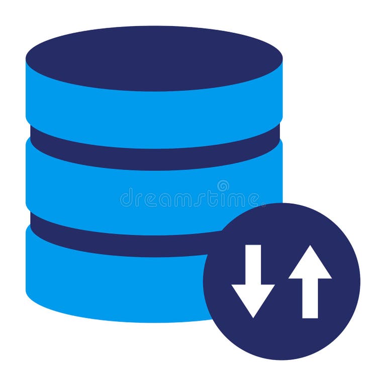 Database Maintenance and Optimization Icon Stock Vector - Illustration ...