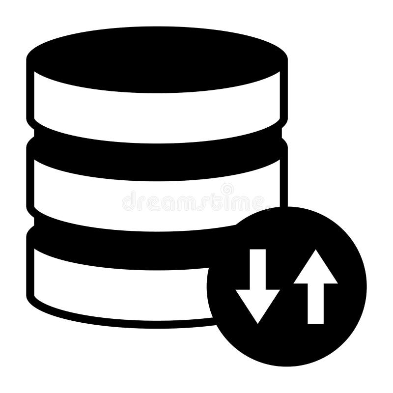 Database Maintenance and Optimization Icon Stock Vector - Illustration ... Database Maintenance and Optimization Icon Stock Vector - Illustration ...