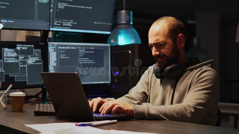 Database Programer Writing Code and Dealing with Back Pain Stock ... Database Programer Writing Code and Dealing with Back Pain Stock ...