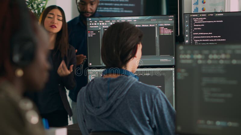Database Programer Writing Code on Terminal Window Stock Video - Video ... Database Programer Writing Code on Terminal Window Stock Video - Video ...