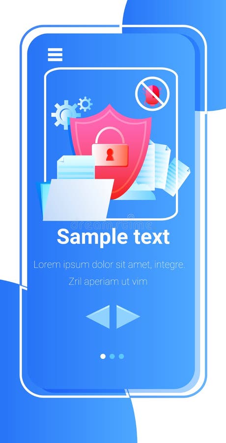 Database Protection Shield Big Data Cloud Privacy Security Concept ...