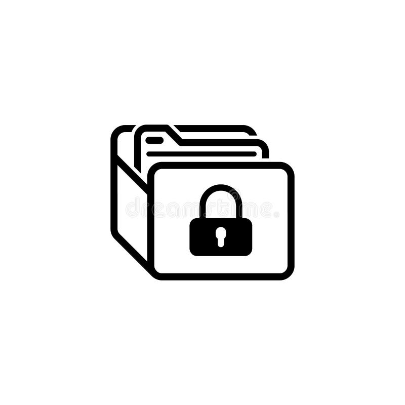 Database security concept stock vector. Illustration of blue - 35421942