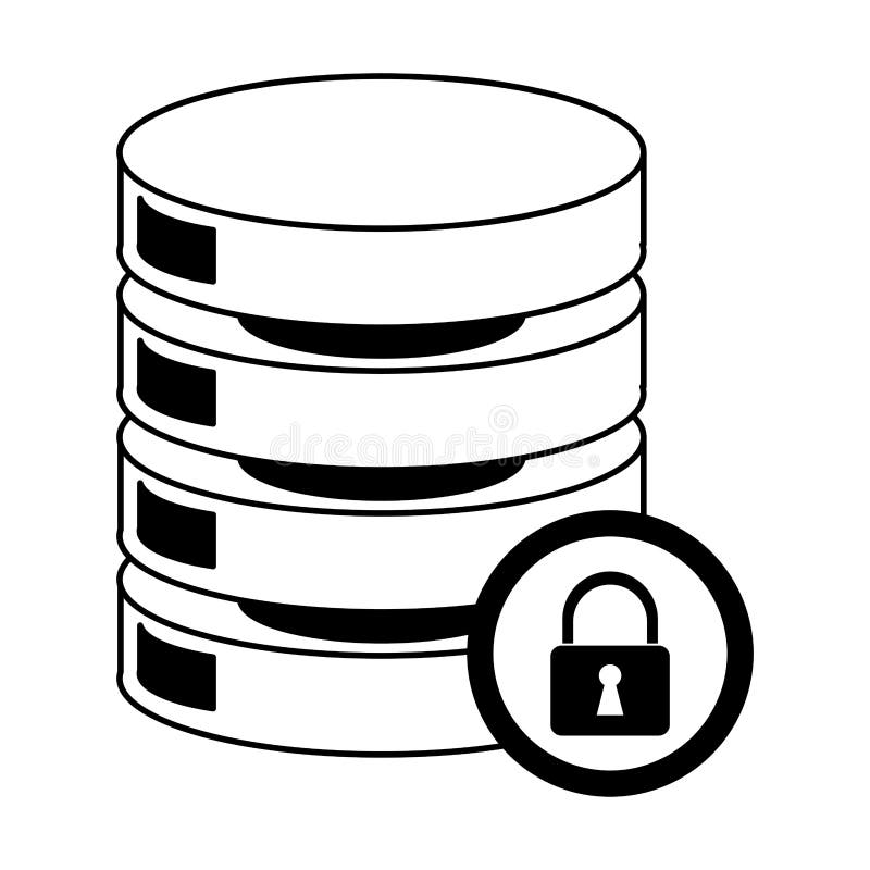 Locked Database Stock Illustrations – 1,288 Locked Database Stock ...