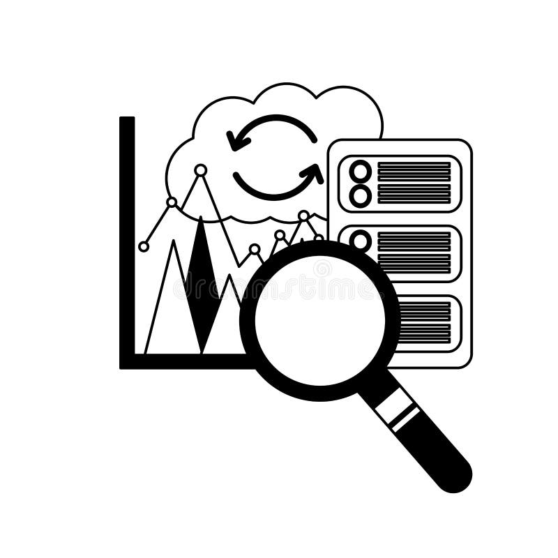 Database Reload Vector Glyphs Icon Stock Vector - Illustration of clean ...