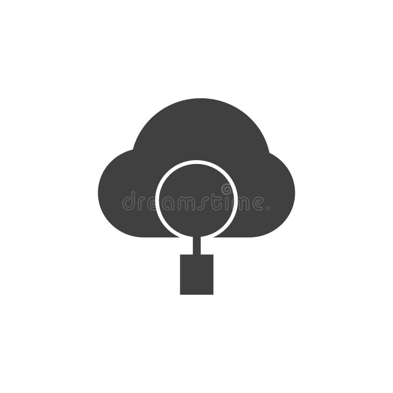 Database Server Search Vector Icon Element Of Data For Mobile Concept And Web Apps 9346