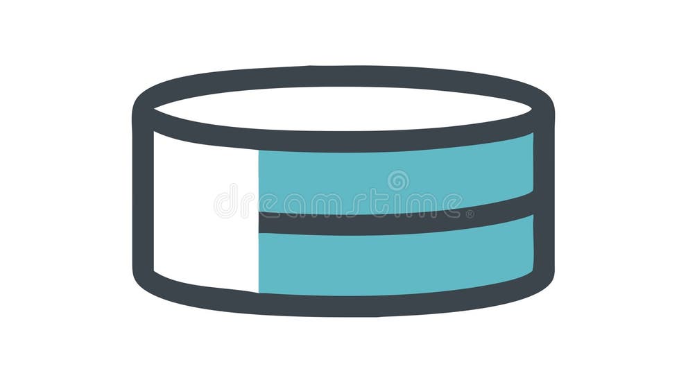 Database Server Storage Data Icon, Vector Design Generative AI Stock ...