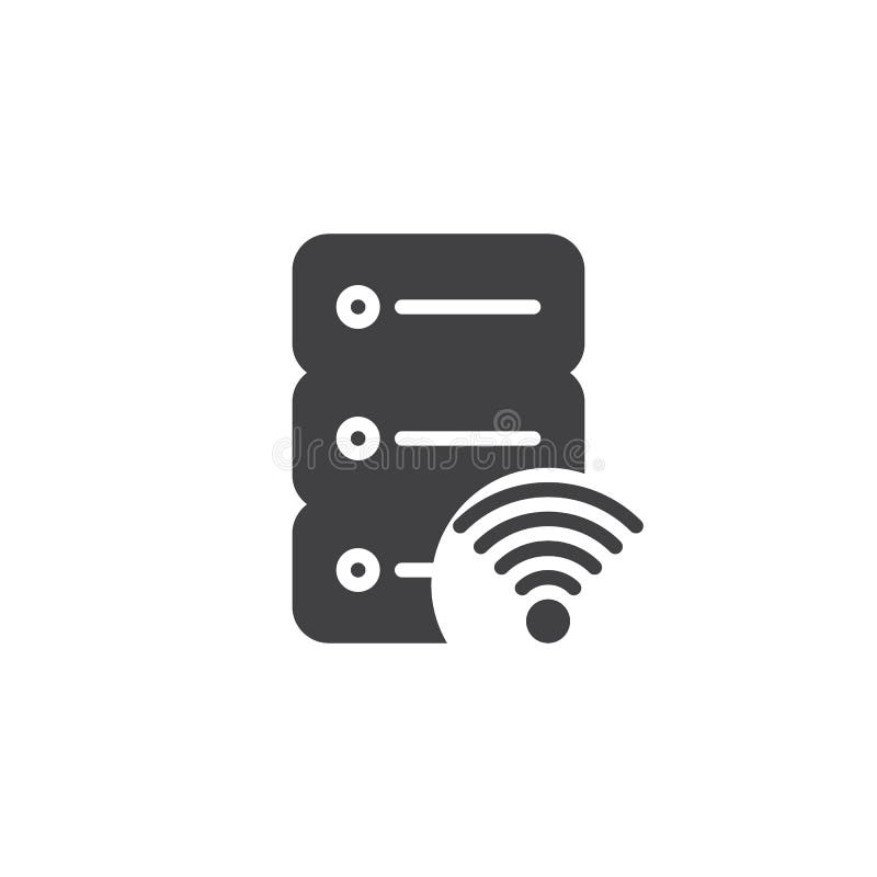 WIFI Signal Antenna Line Icon, Outline Vector Sign, Linear Style ... WIFI Signal Antenna Line Icon, Outline Vector Sign, Linear Style ...