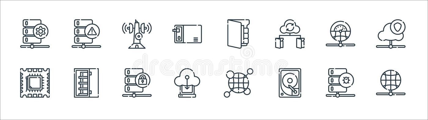 Database Cloud Vector Icons Stock Illustrations – 15,746 Database Cloud ...