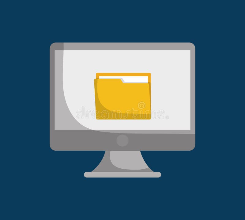 Database storage computer stock vector. Illustration of contact - 79931218