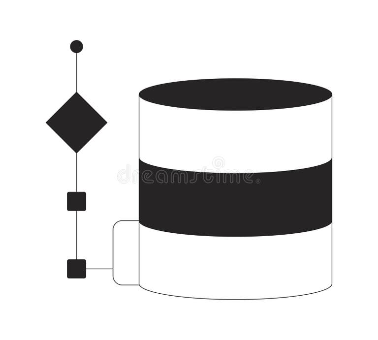 Flowchart Diagram Database Server Stock Illustrations – 303 Flowchart ...