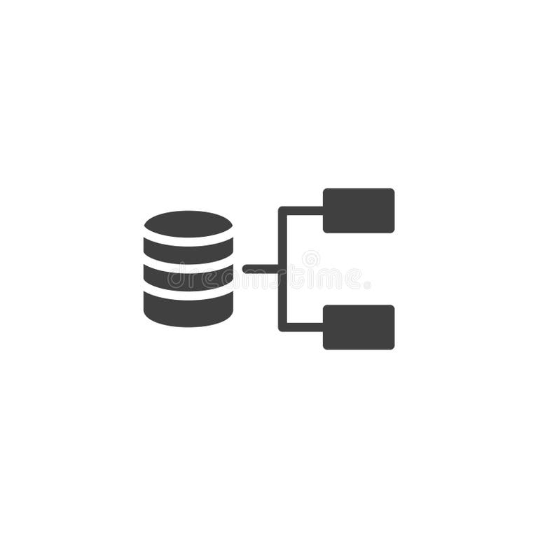 Stacked Database Symbol Stock Illustrations – 303 Stacked Database ...