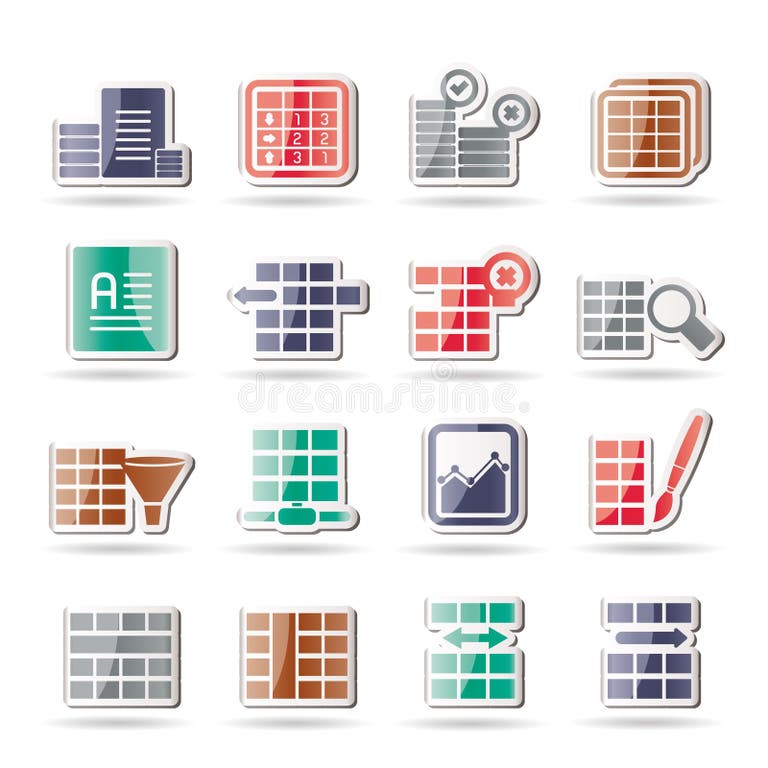 Table Sort Stock Illustrations – 969 Table Sort Stock Illustrations ...
