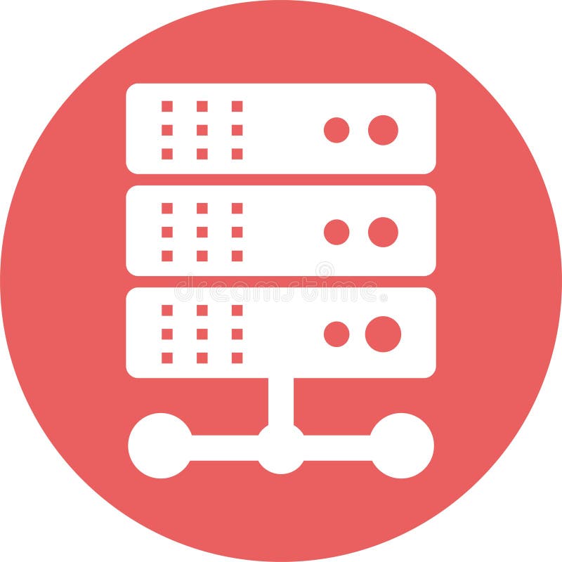Database Vector Icon that Can Easily Modify or Edit this is a Premium ...