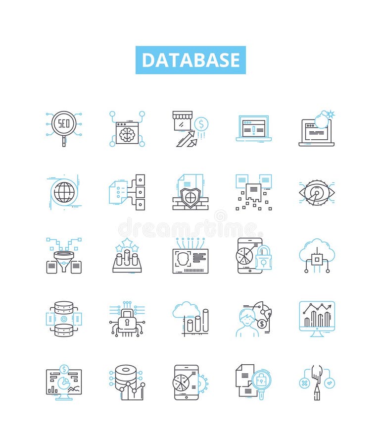 Database Access Table Stock Illustrations 230 Database Access Table 8460