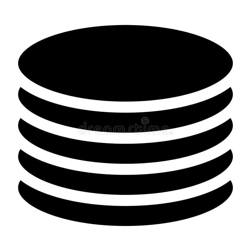 Datacenter, HDD, Hard Disk Drive Webhosting Icon, Symbol. Archive ...