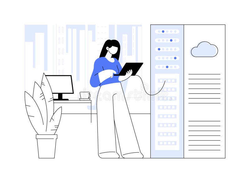 It Infrastructure and Technology Integration Abstract Concept Vector ...