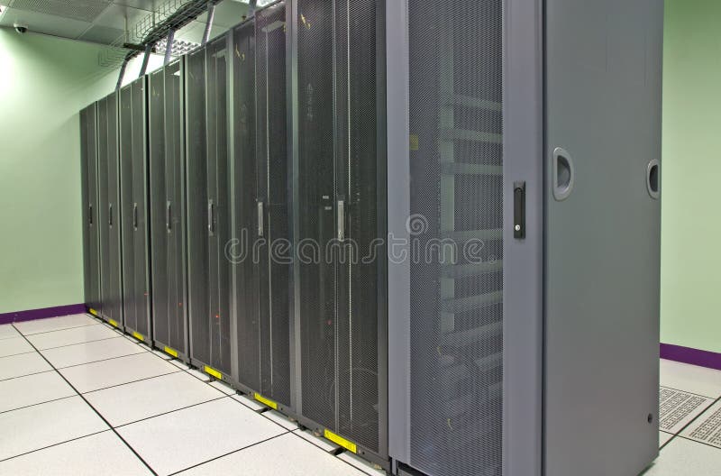 Data Center Rack and Stacks Stock Photo - Image of future, cable: 37138454